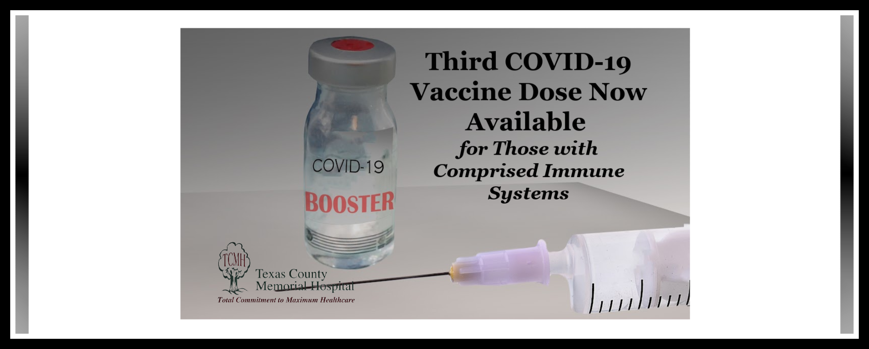Third COVID Vaccine Dose Available for People who Qualify | Texas ...